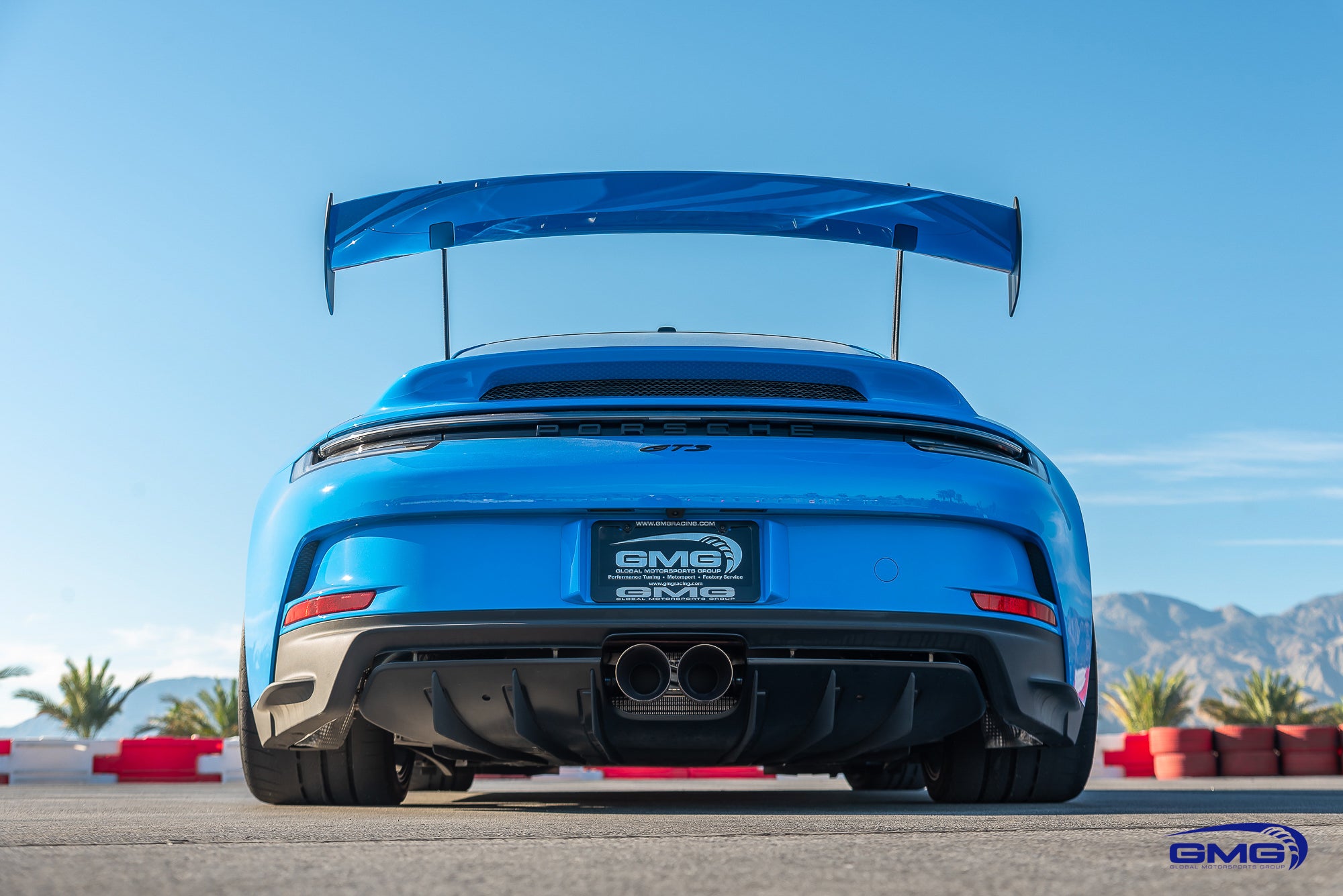992 GT3 GMG Rear Wing Risers – gmgracing